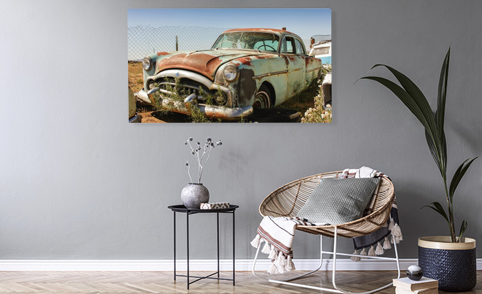 Bild Rostiges Auto nach Maß - myredro.de