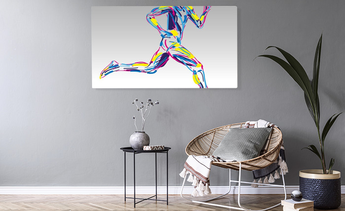 Tableau biegacz Rysunek WEKTOR sur mesure – redro.fr