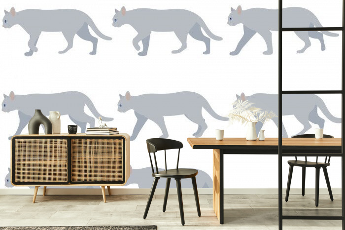 Fototapeta Cat Walk - Animation sprite sheet,walk cycle Animation ...