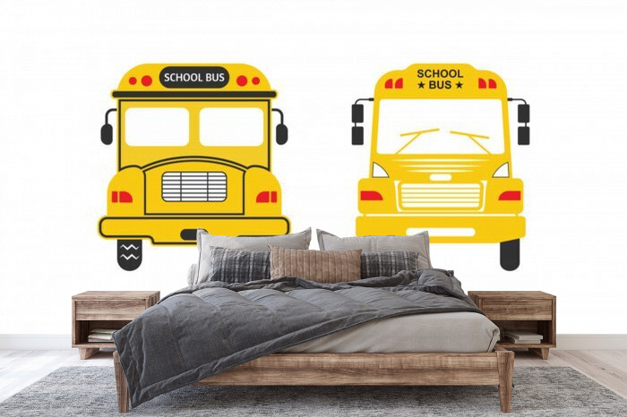 Naklejka School Bus SVG, School Bus Vector, School bus decal, School ...