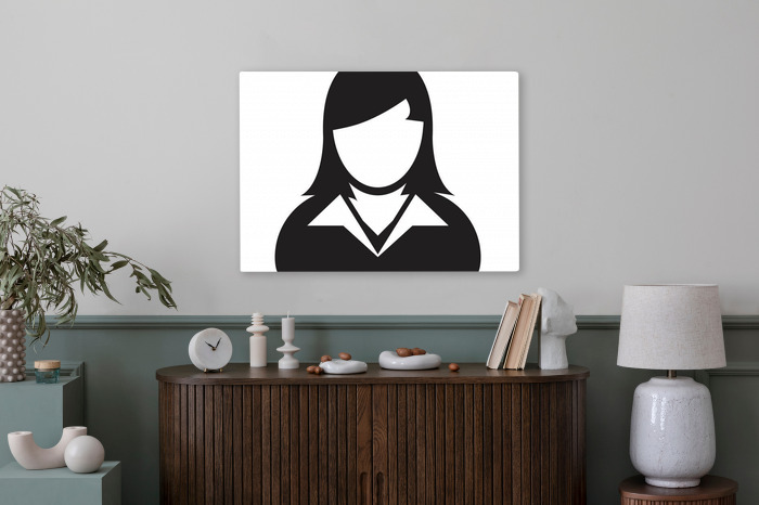 Obraz Manager icon vector female user person profile avatar symbol na ...