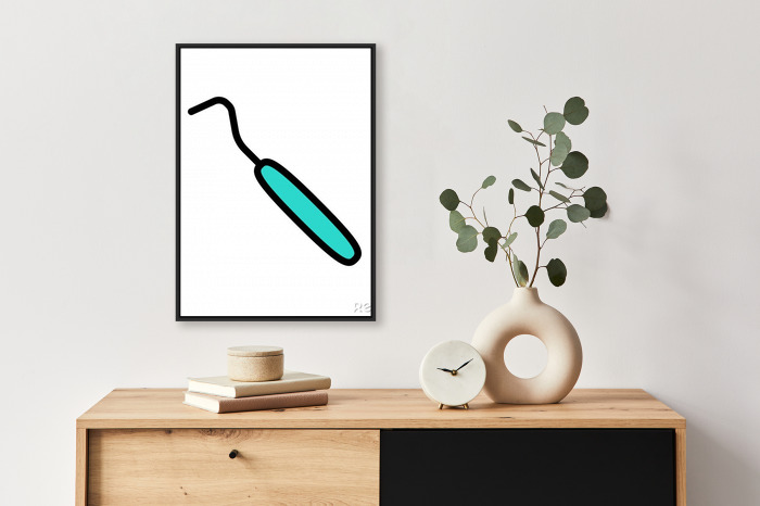 Plakat tool na wymiar • odizolowany, narzędzie, biały • REDRO.pl