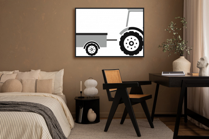 Plakat Tractor Svg Bundle, Tractor Svg, Farm Tractor Svg, Agriculture ...