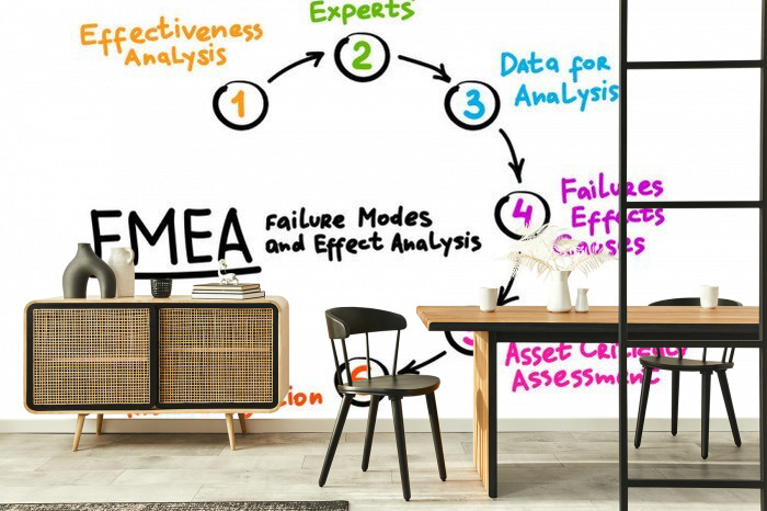 Naklejka FMEA - Failure Modes and Effects Analysis acronym mind map ...
